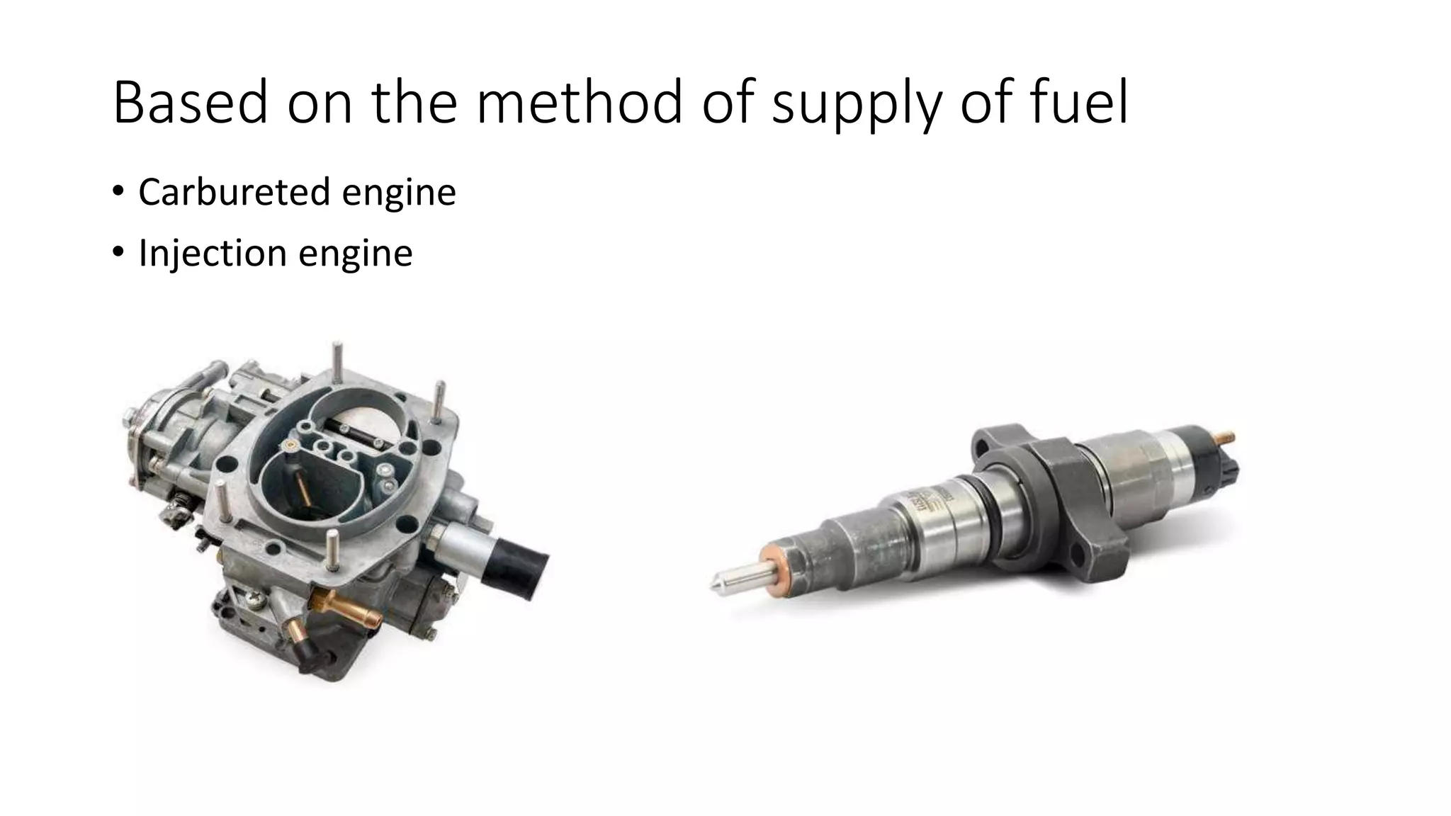 Classification of ic engine | PPTX