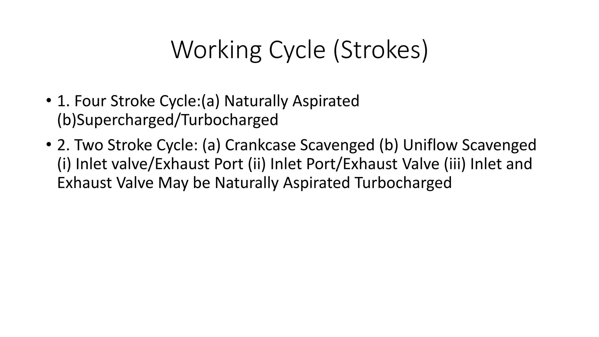 Classification of ic engine(ice) | PPTX