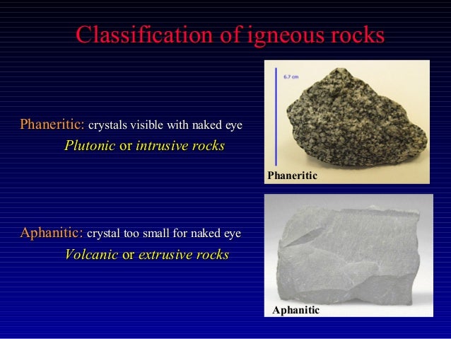 Intrusive Igneous Rocks List