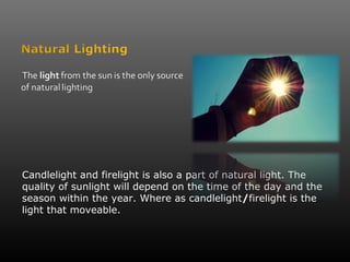 Classification of illumination & luminaire | PPT