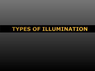 Classification of illumination & luminaire | PPT