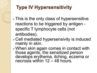 Classification of immune injuries or hypersenstivity reactions or ...
