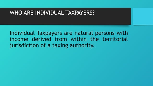 Classification of Individual Income Taxpayers.pptx