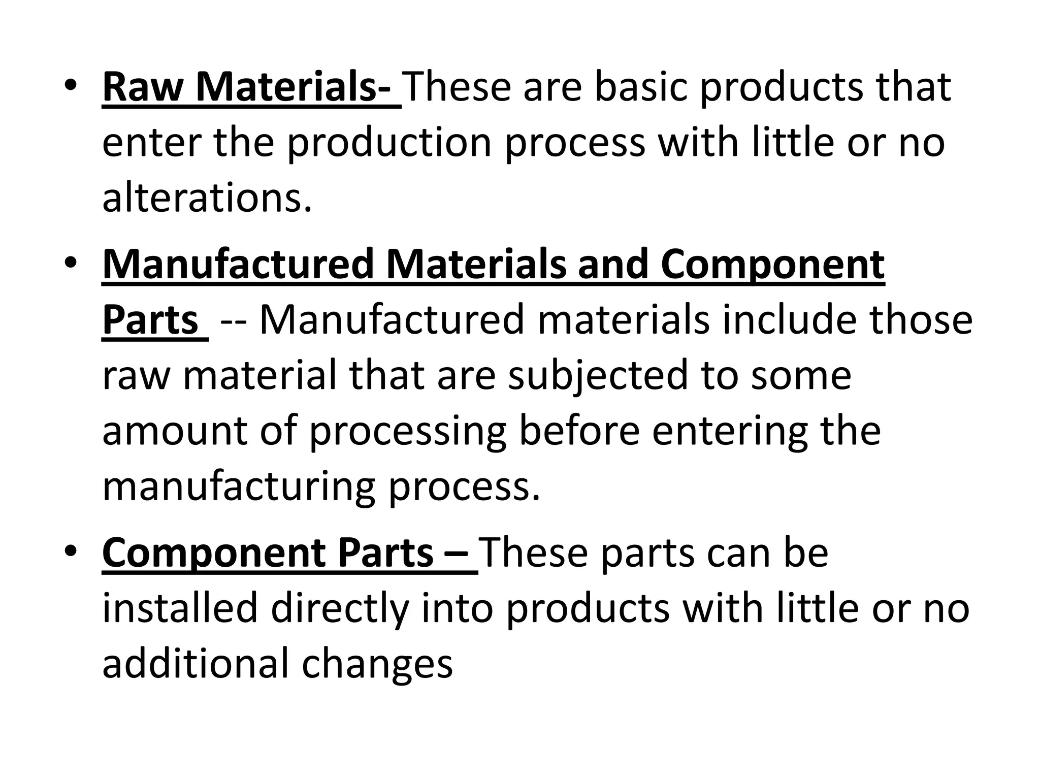Classification of industrial product | PPTX