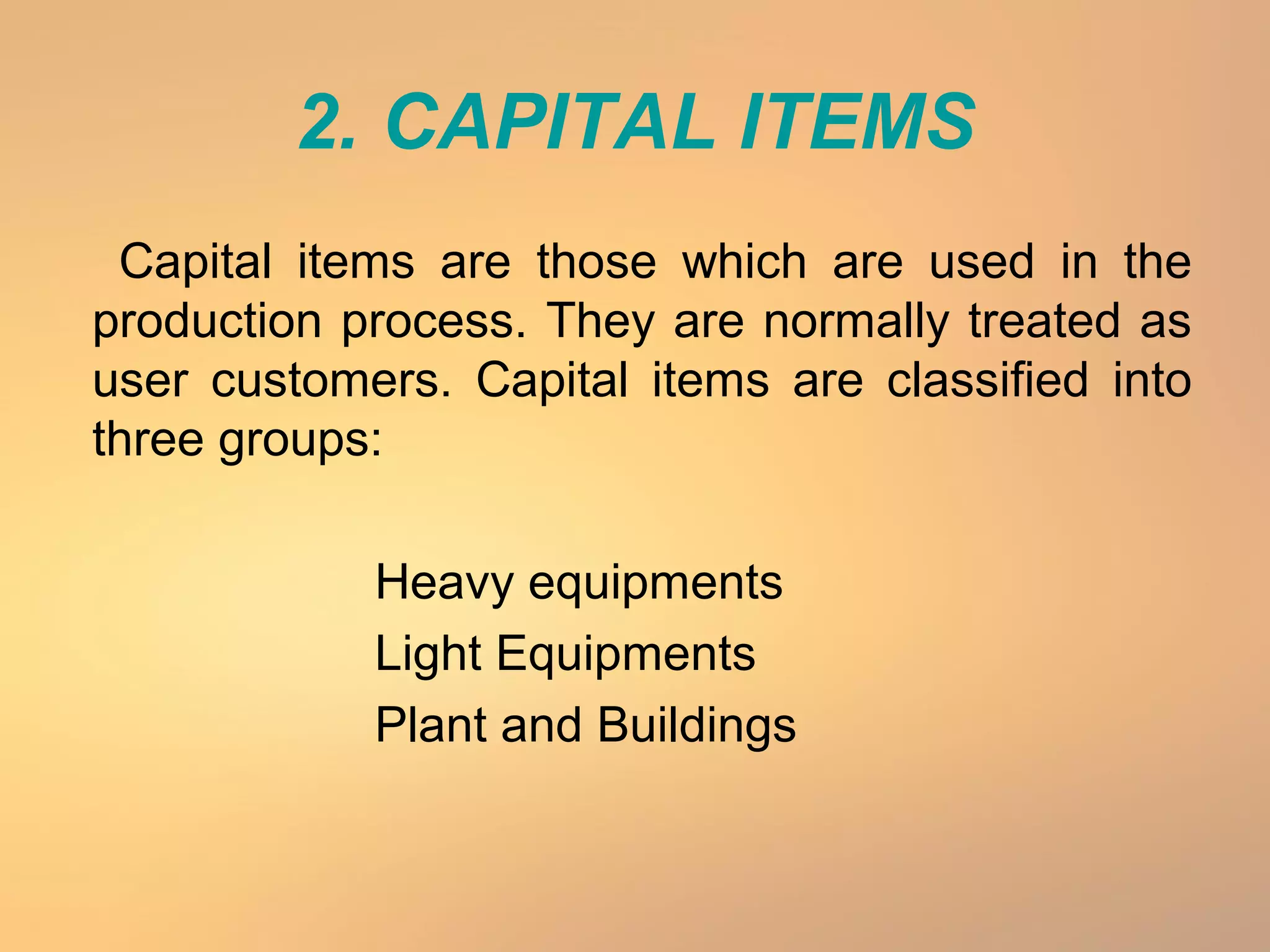 Classification of industrial products | PPT