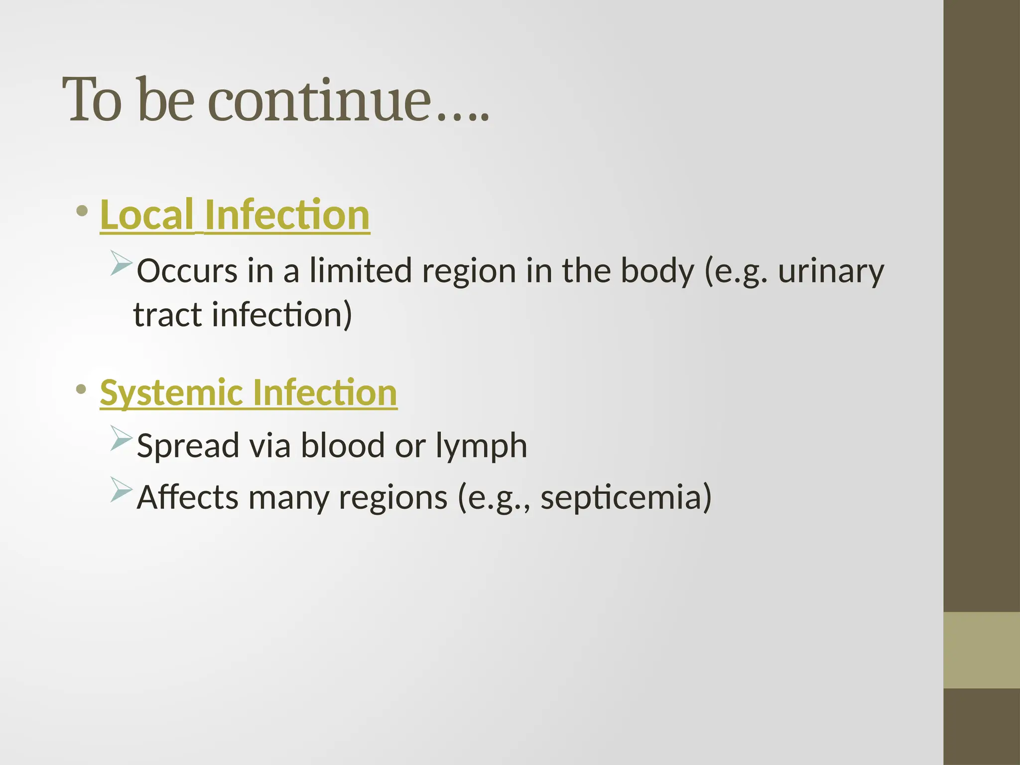 classification of infection and prevention.pptx