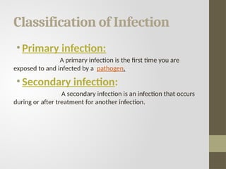 classification of infection and prevention.pptx