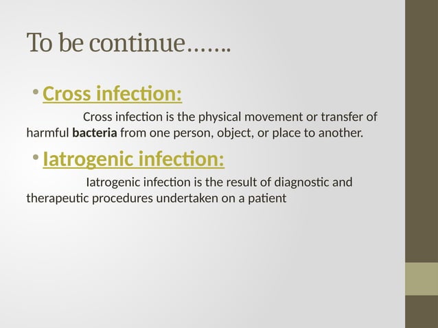 classification of infection and prevention.pptx