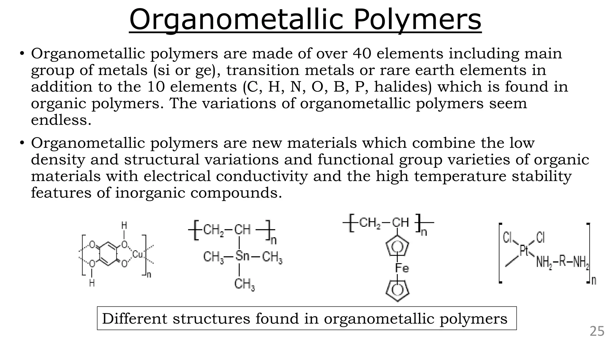 Classification of inorganic polymers | PPTX
