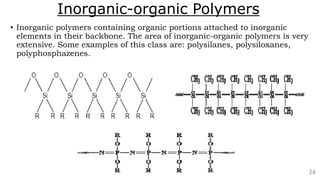 Classification of inorganic polymers | PPTX
