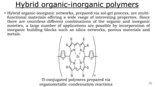 Classification of inorganic polymers | PPTX