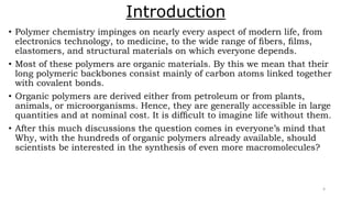 Classification of inorganic polymers | PPTX