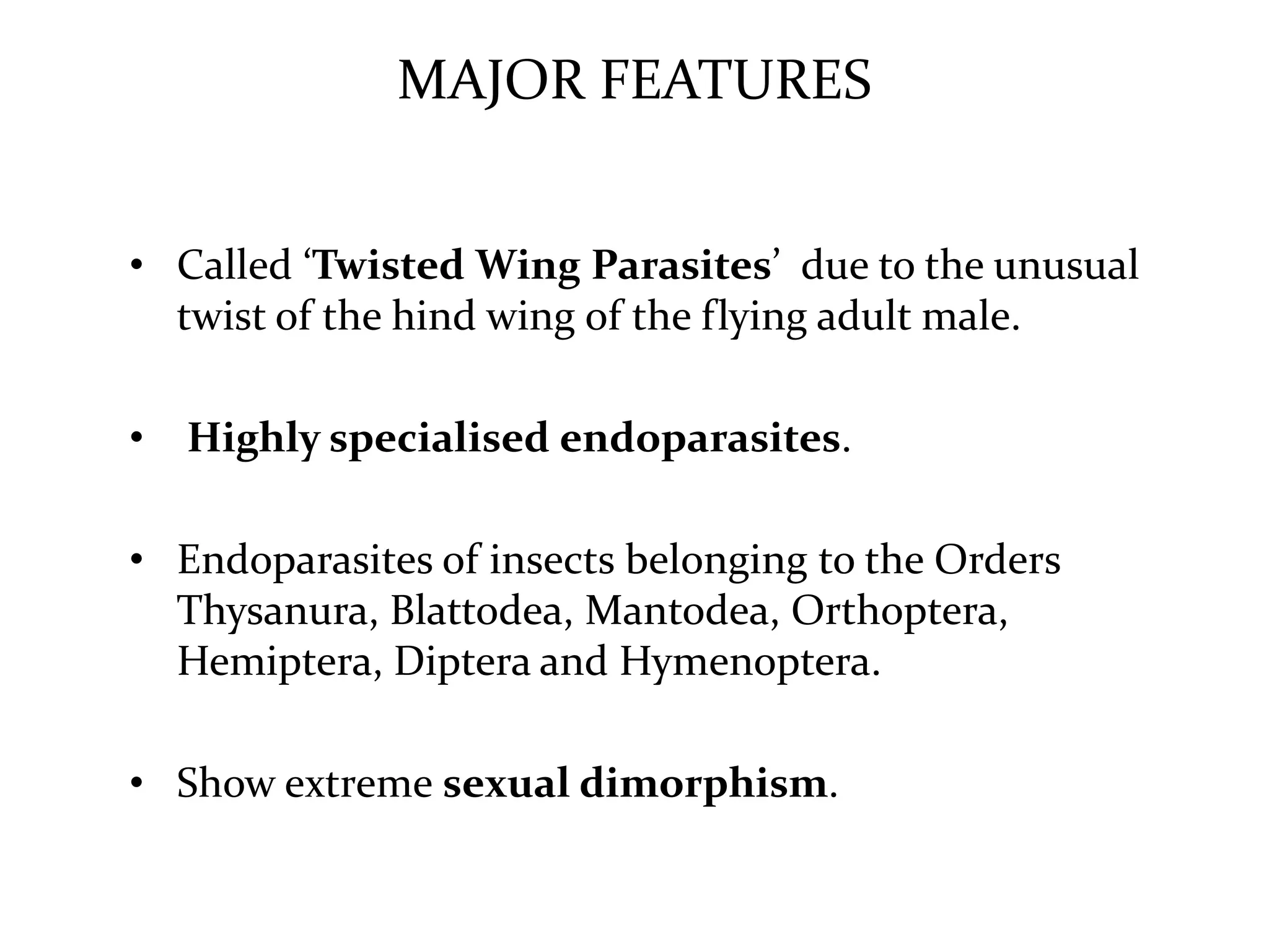 Classification of insects | PPTX