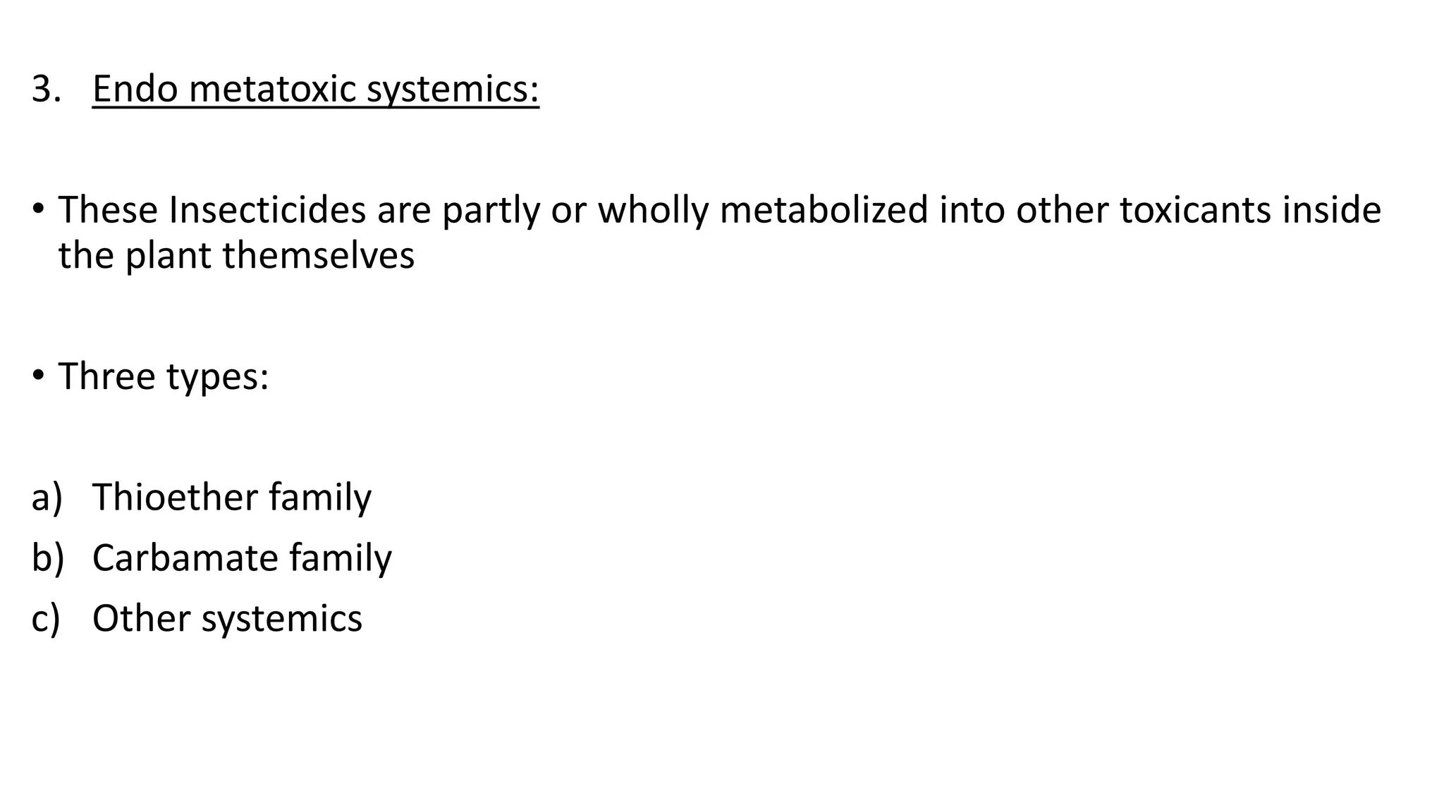 Classification of insecticides on the basis of their mode of entrry | PPTX
