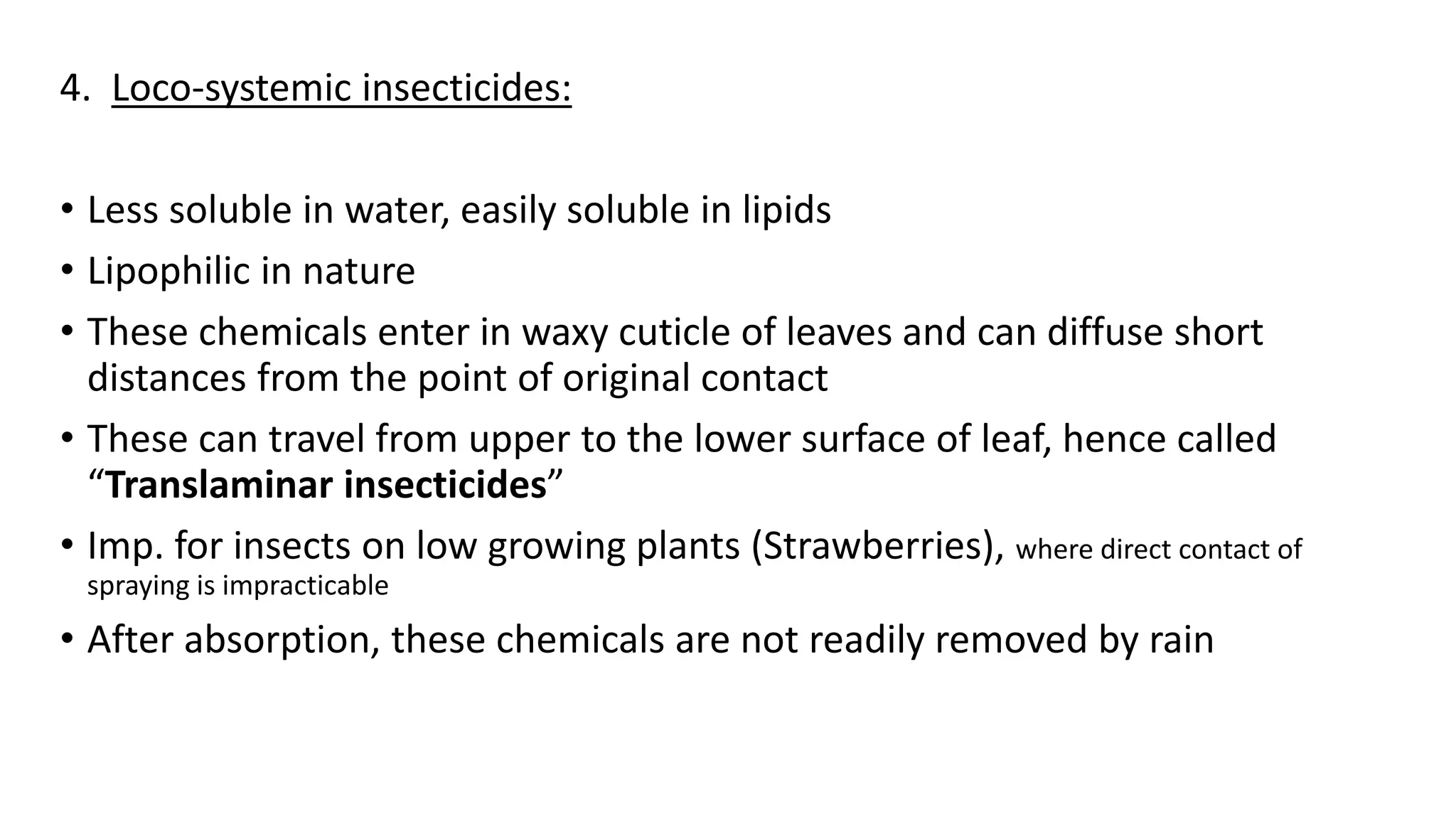 Classification of insecticides on the basis of their mode of entrry | PPTX
