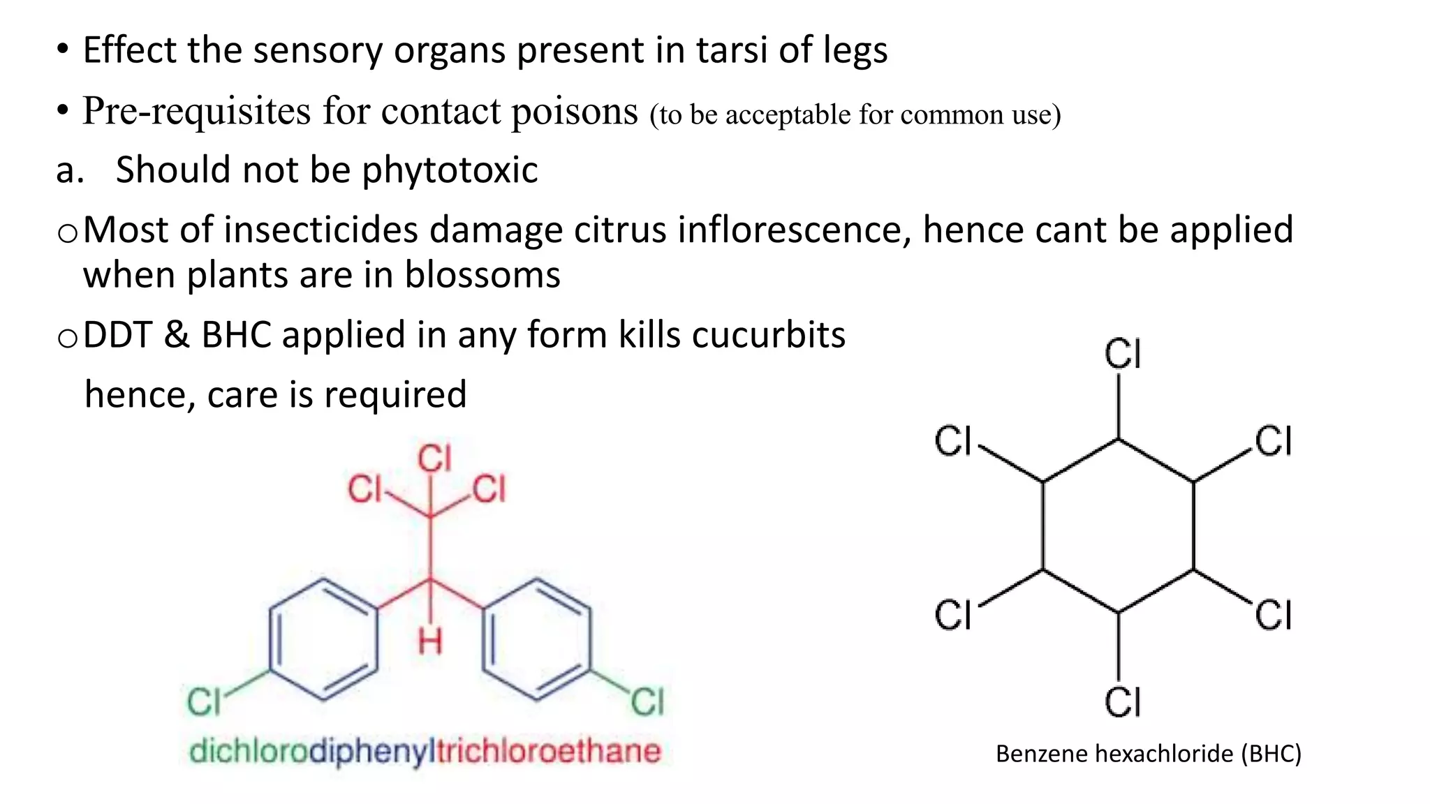 Classification of insecticides on the basis of their mode of entrry | PPTX