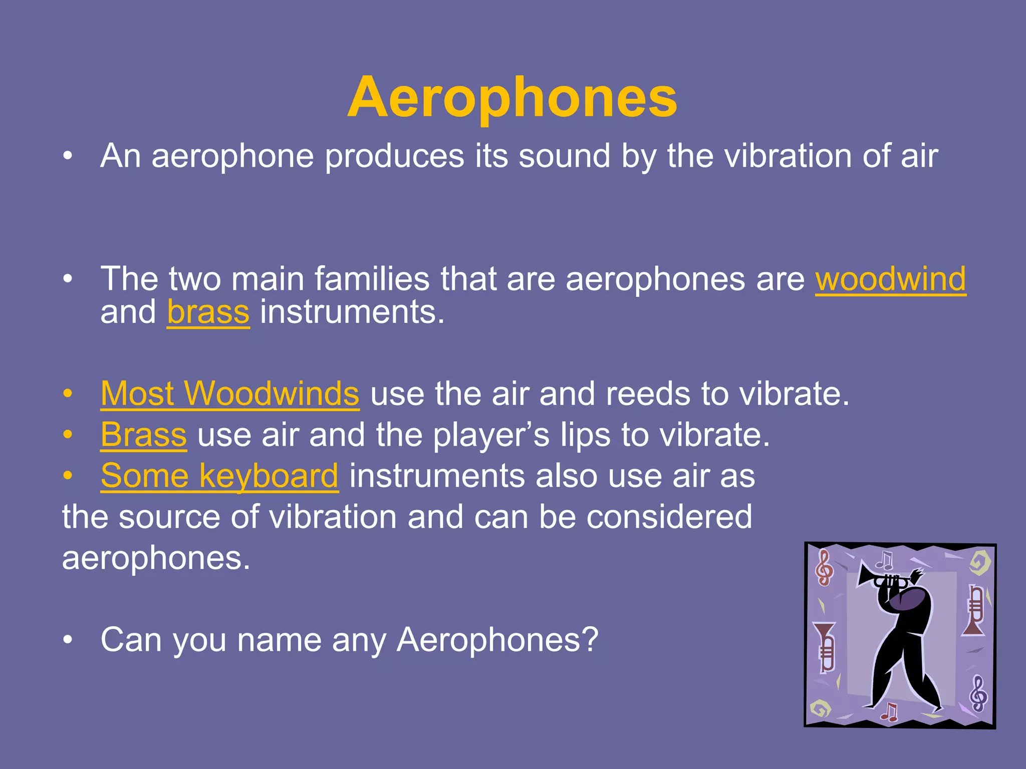 Classification of instruments | PPTX