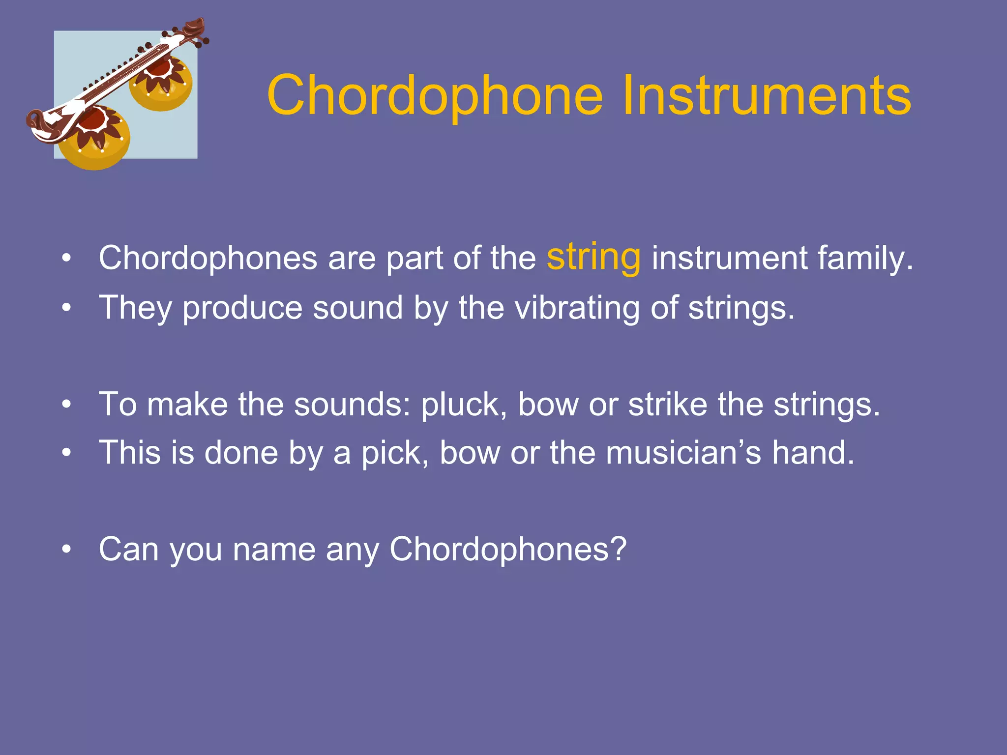 Classification of instruments | PPTX