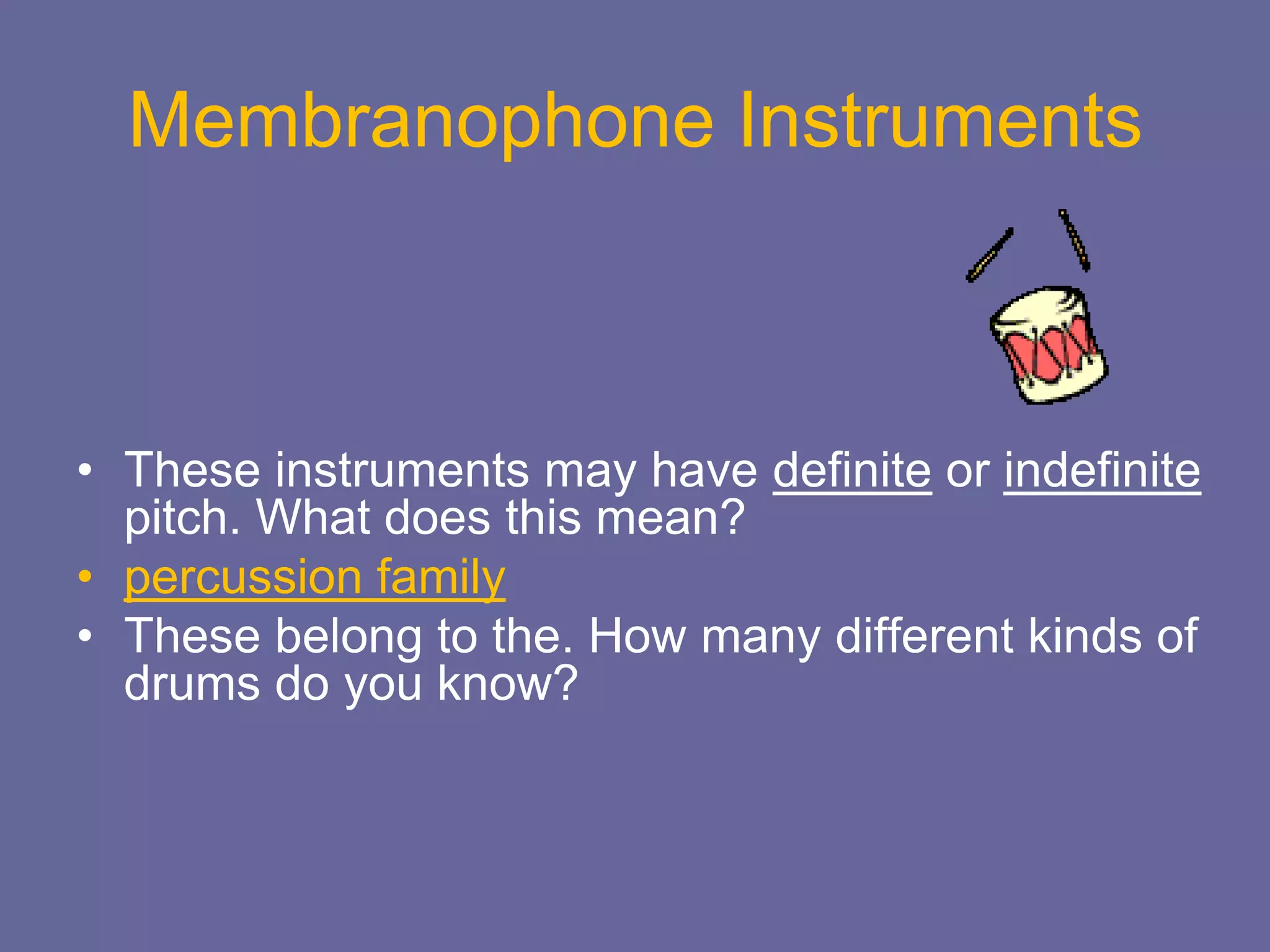 Classification of instruments | PPTX