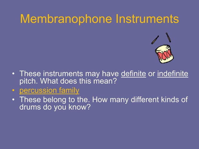 Classification of instruments | PPT