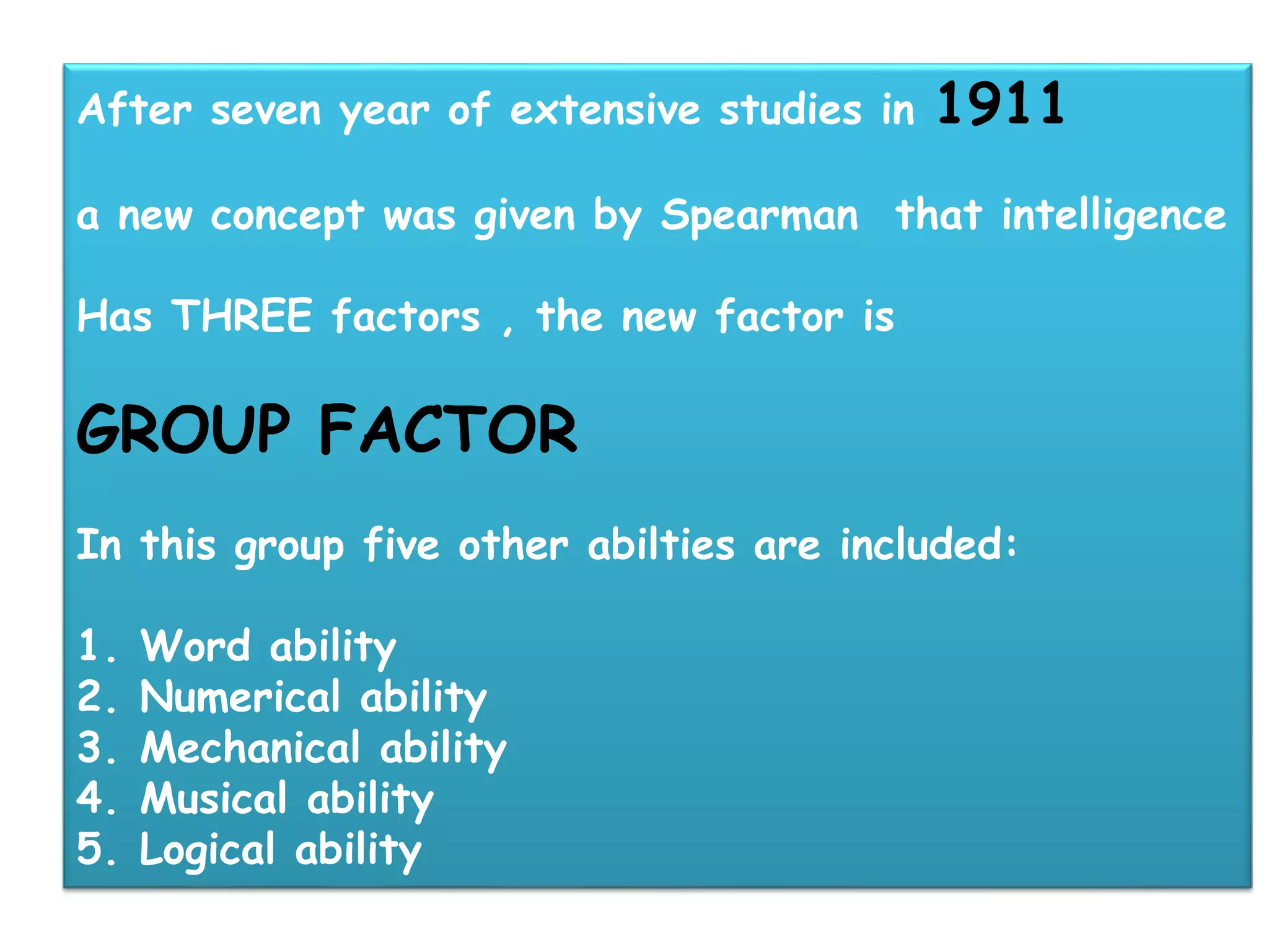 Classification of Intelligence | PPTX