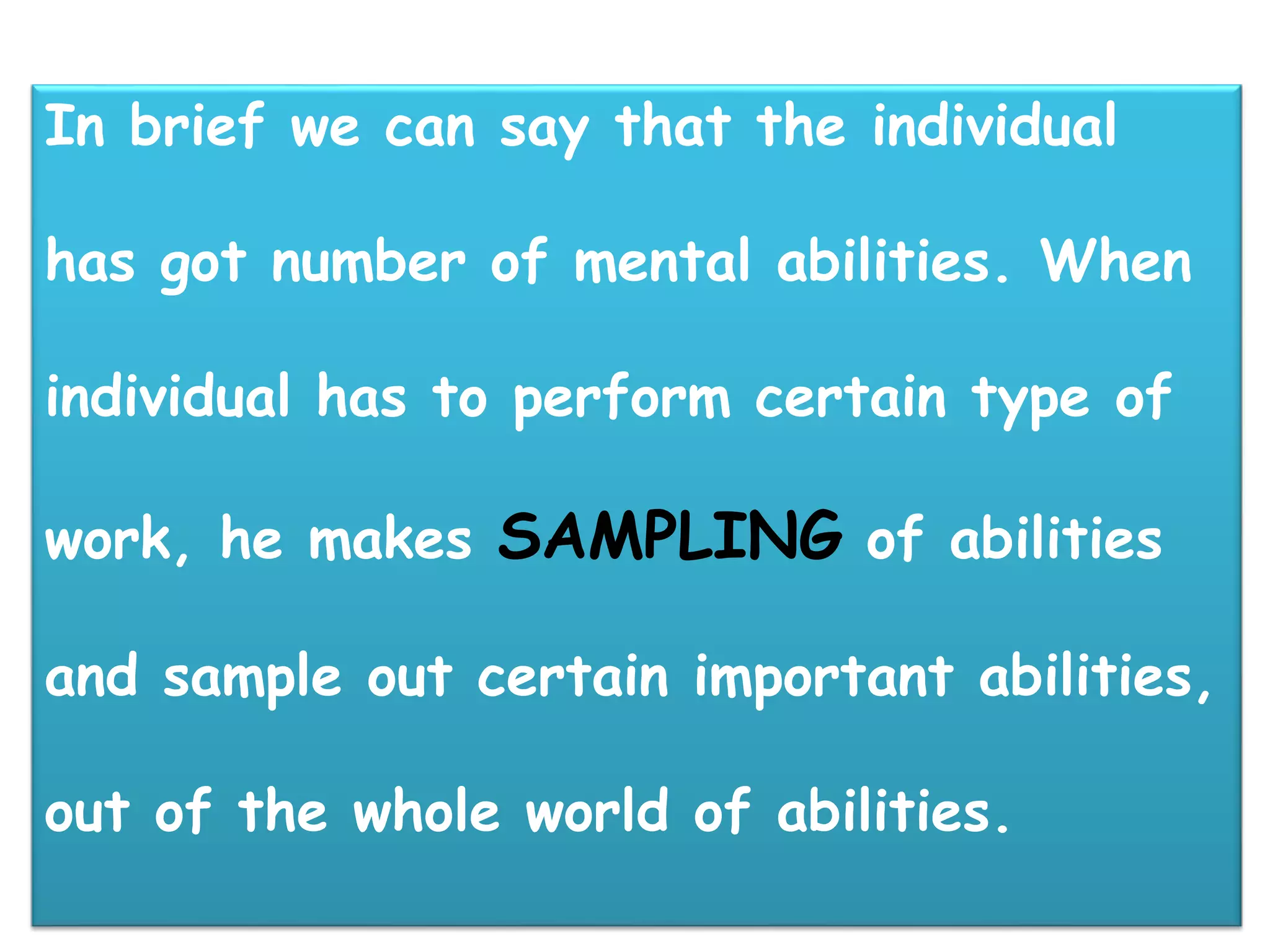 Classification of Intelligence | PPTX
