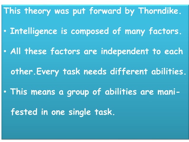 Classification of Intelligence | PPTX | Genetics | Science