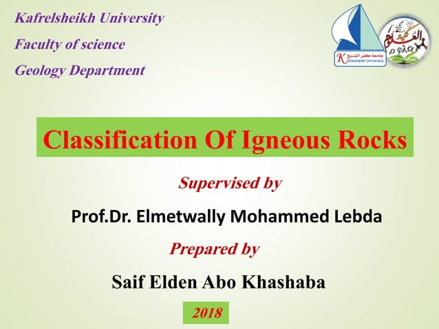 Classification of igneous rocks | PDF