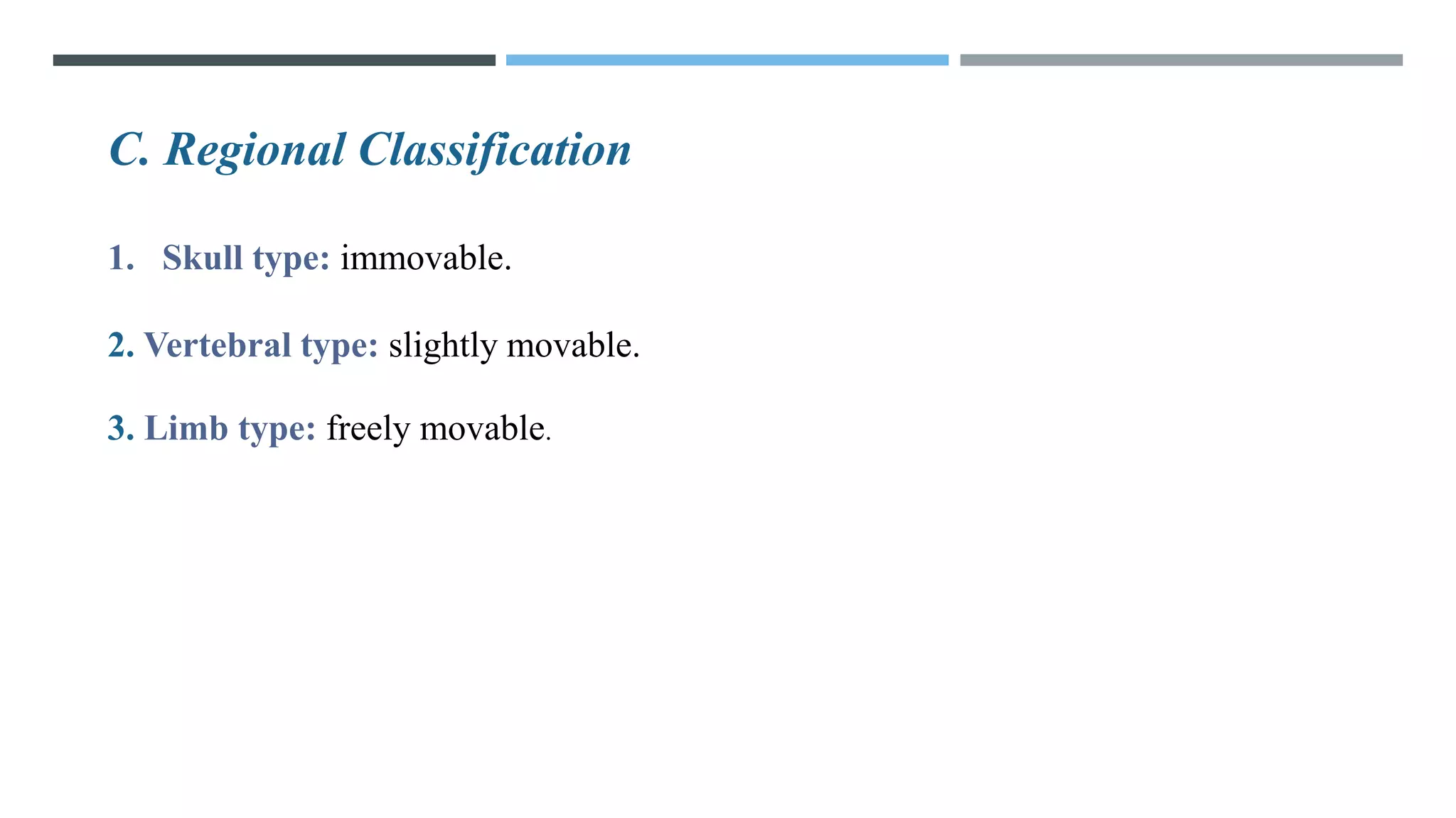 Classification of joint | PPTX