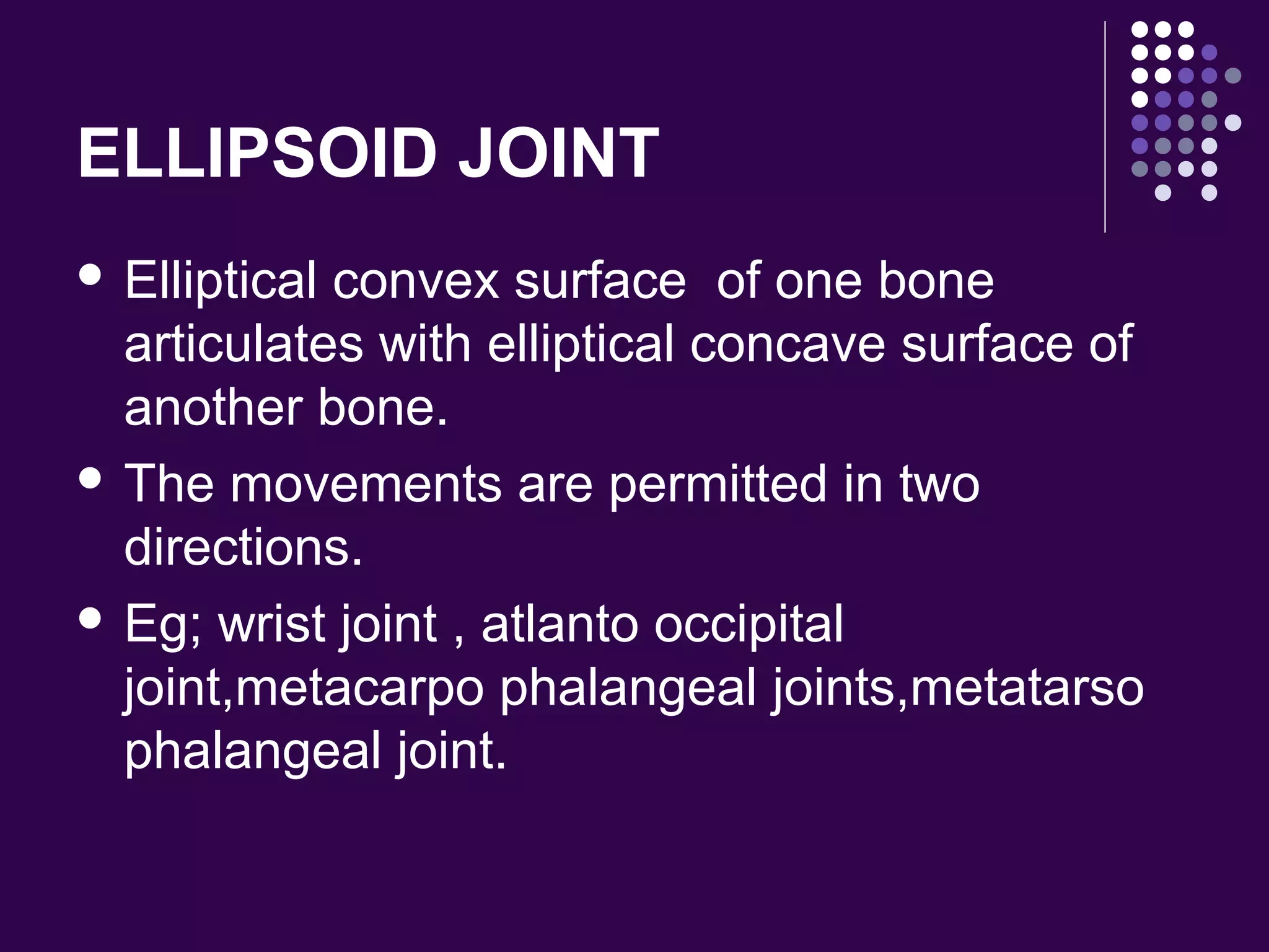 anatomy of joints | PPT