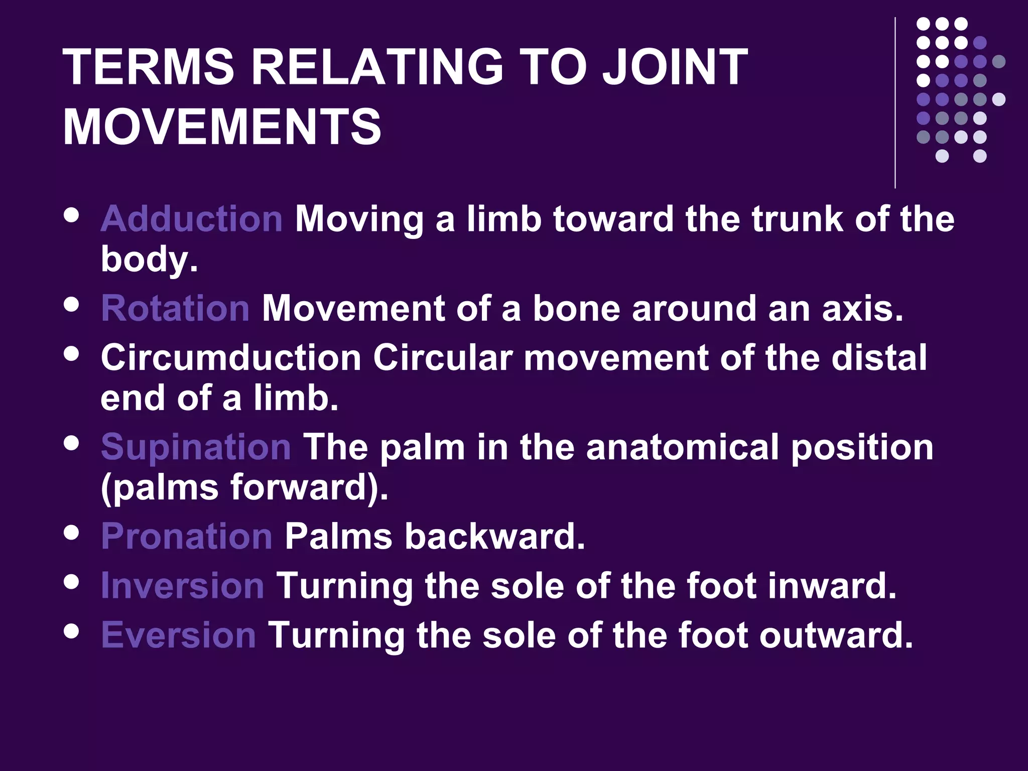 Classification of joints | PPT