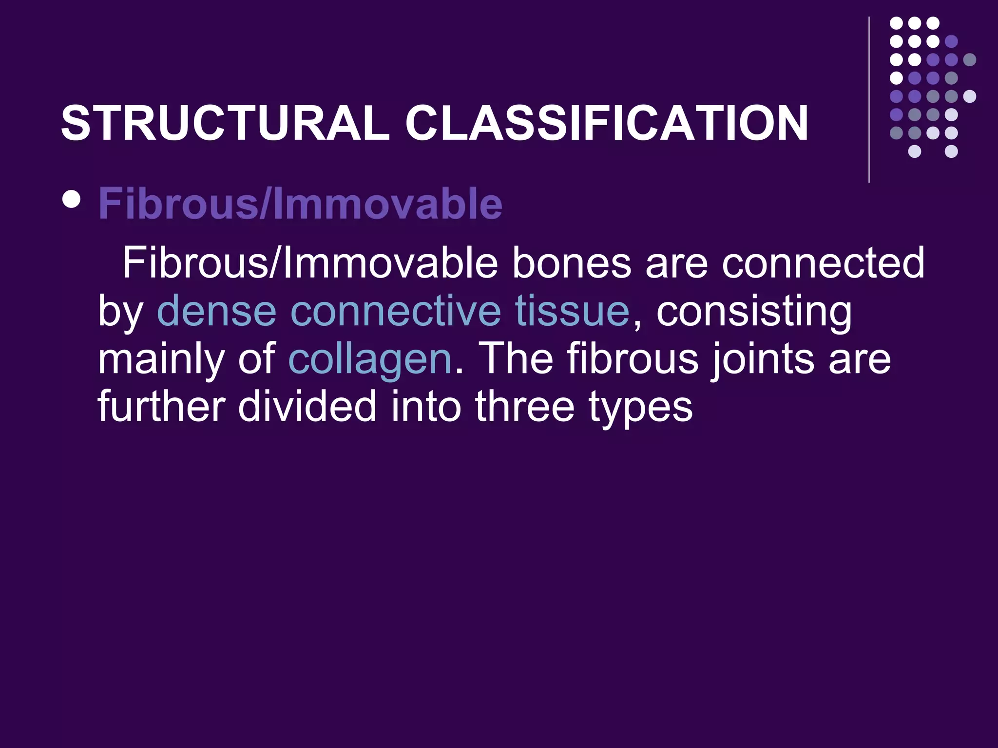 Classification of joints | PPT
