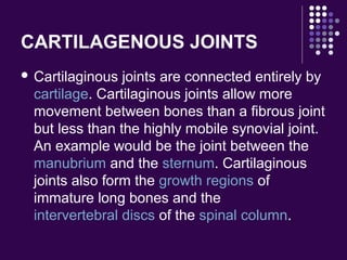 Classification of joints | PPT