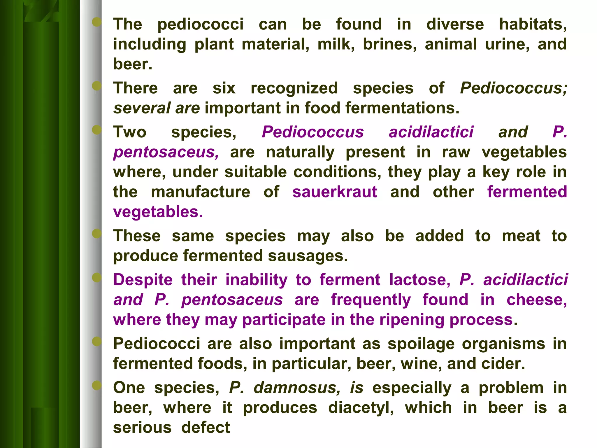 Classification of Lactic acid bacteria | PPT