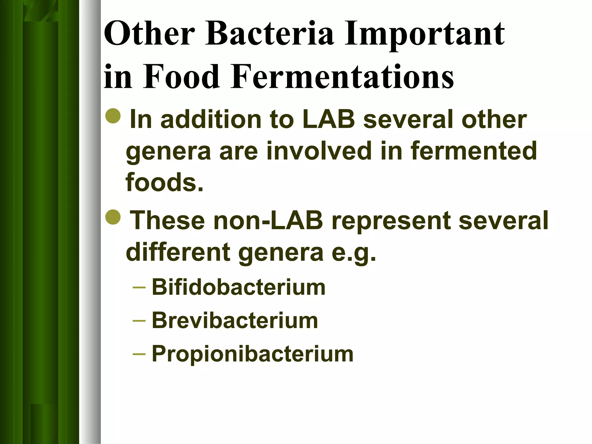 Classification Of Lactic Acid Bacteria Ppt