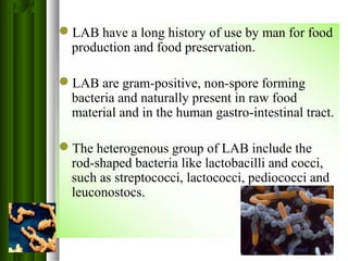 Classification of Lactic acid bacteria | PPT