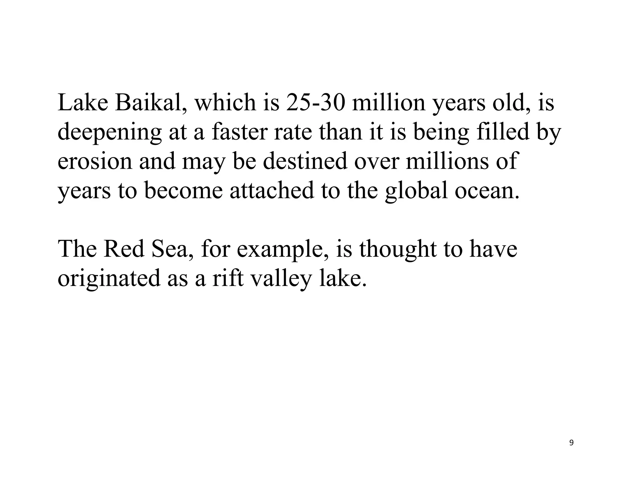 Classification of lakes | PDF