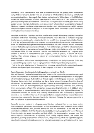 Classification of languages | PDF
