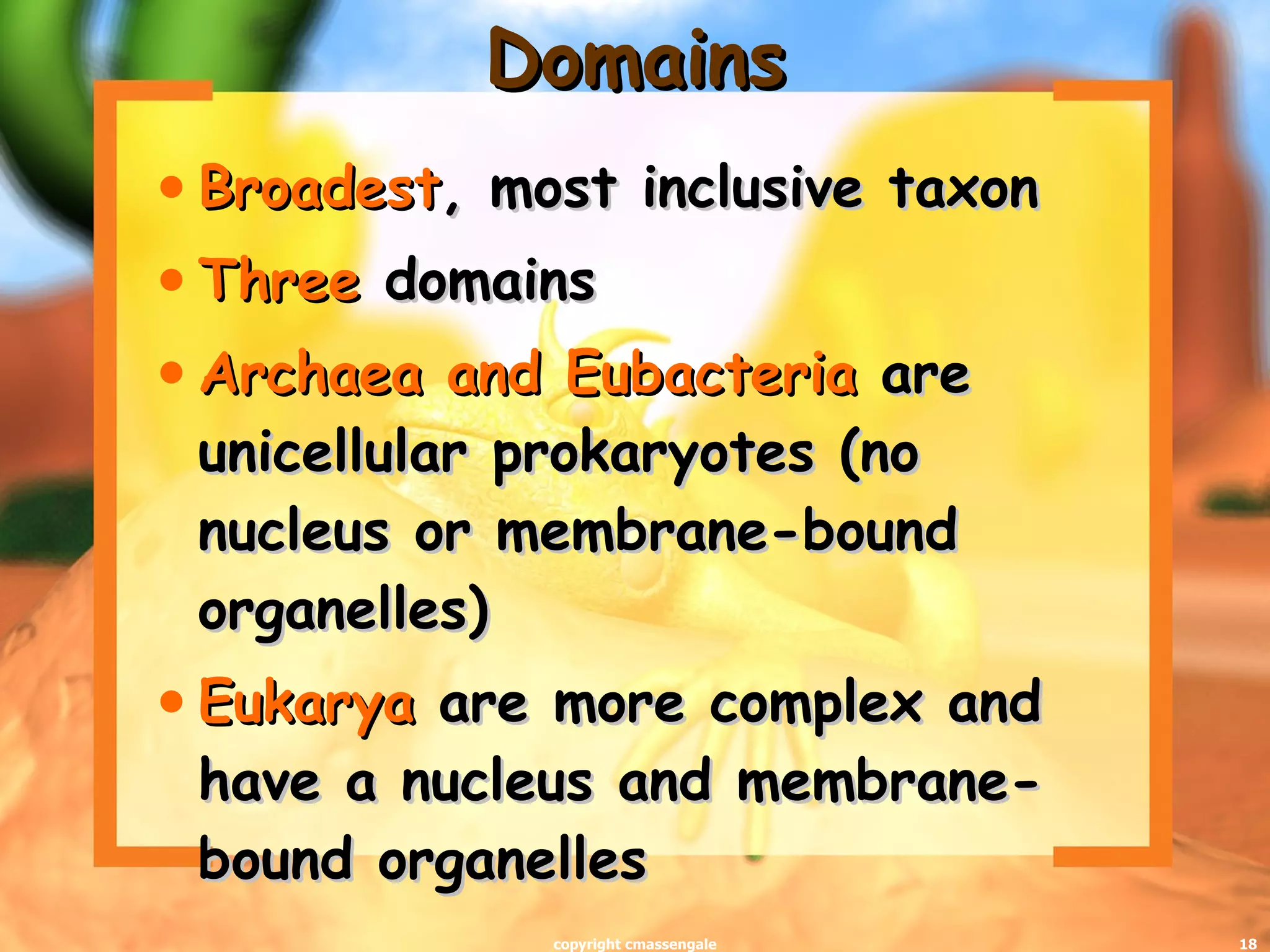 Classification of life taxonomy | PPT