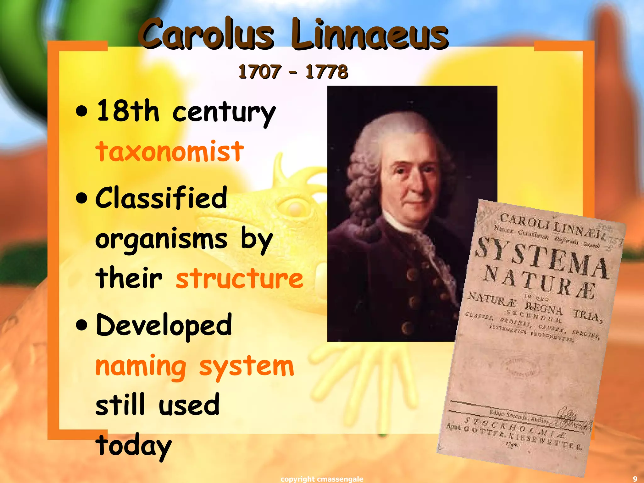 Classification Of Life Taxonomy Ppt