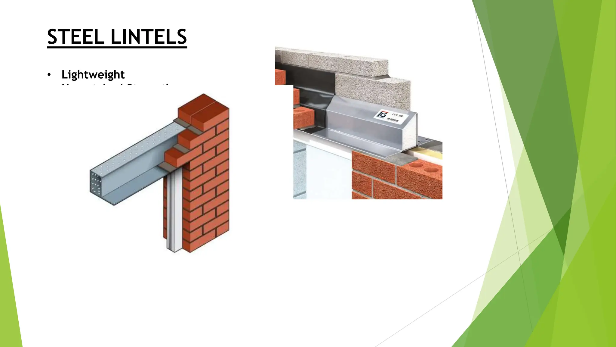 CLASSIFICATION OF LINTELS according to material | PPTX