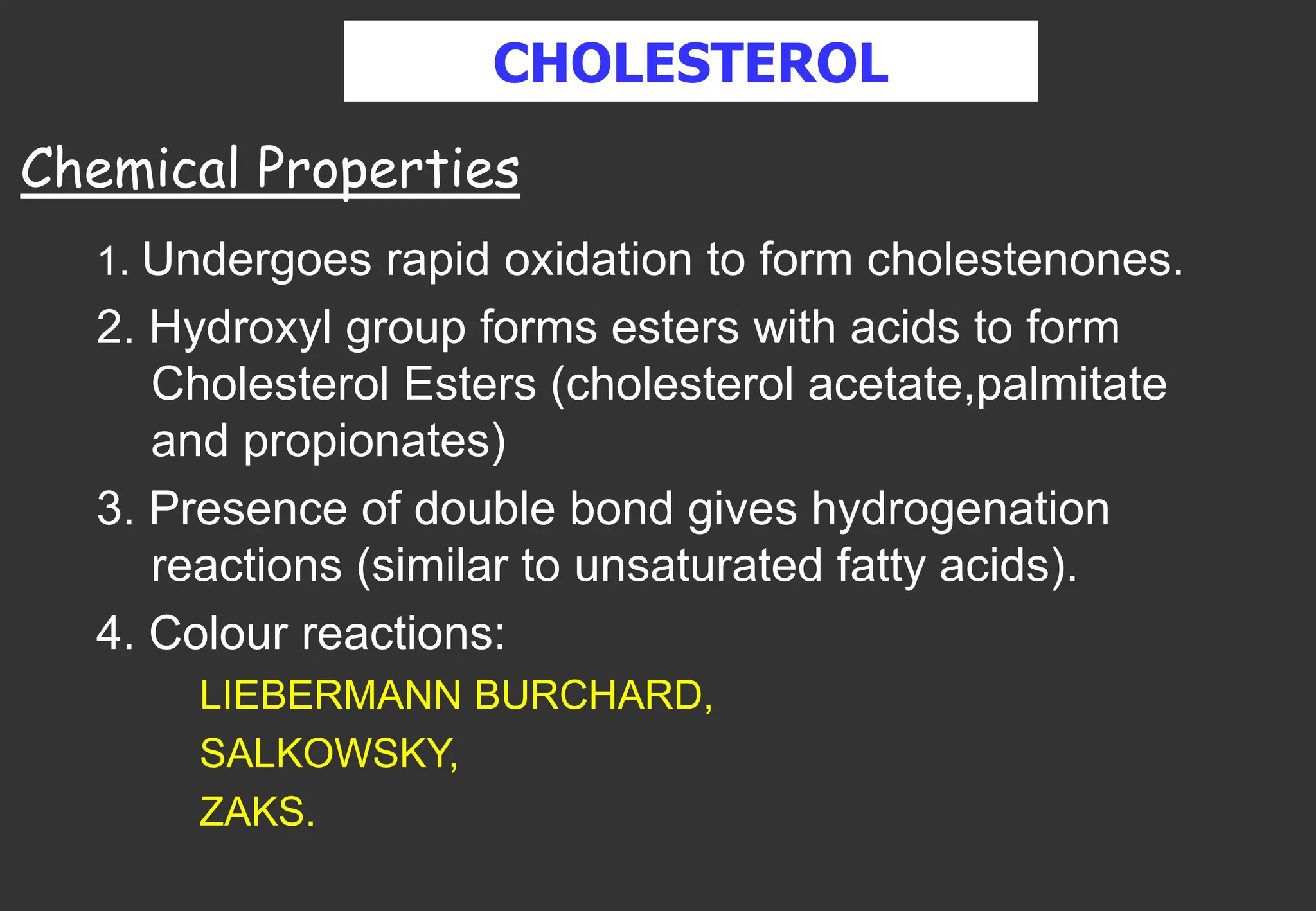 Classification of Lipids- Complete Chemistry | PDF