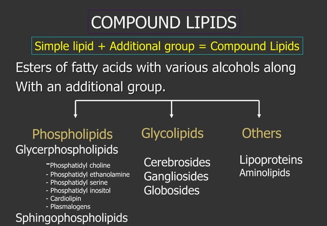 Classification of Lipids- Complete Chemistry | PDF
