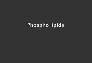 Classification of Lipids- Complete Chemistry | PDF