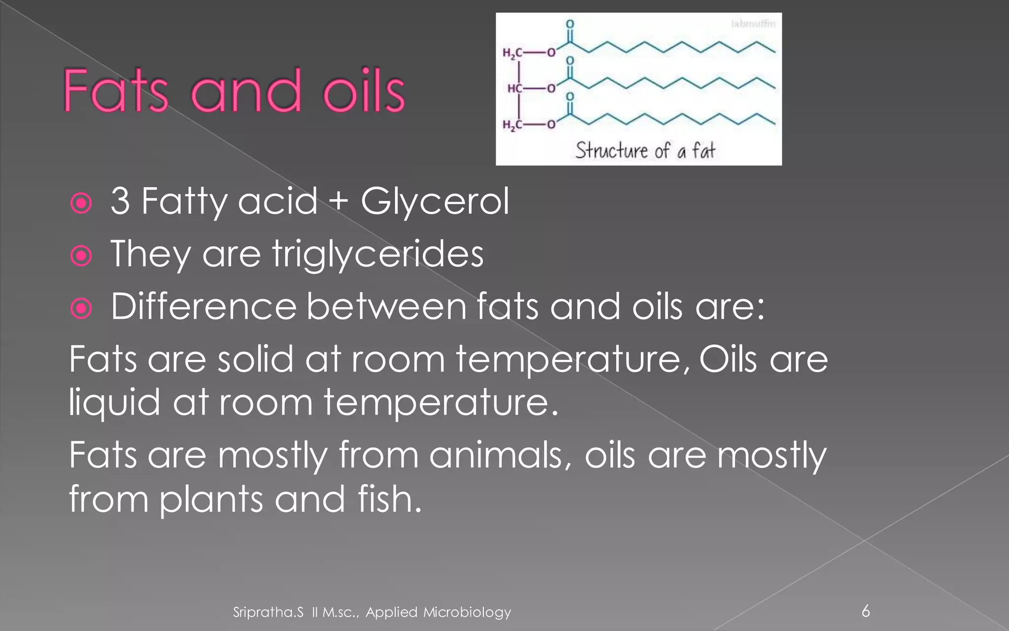 Classification of lipids | PDF