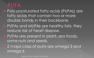 Classification of lipids | PDF