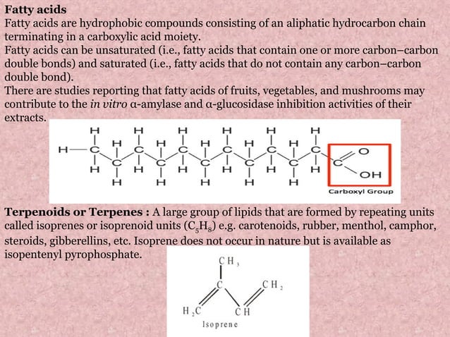 General classification of lipids(presentation) | PPT