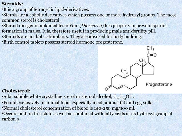 General classification of lipids(presentation) | PPT