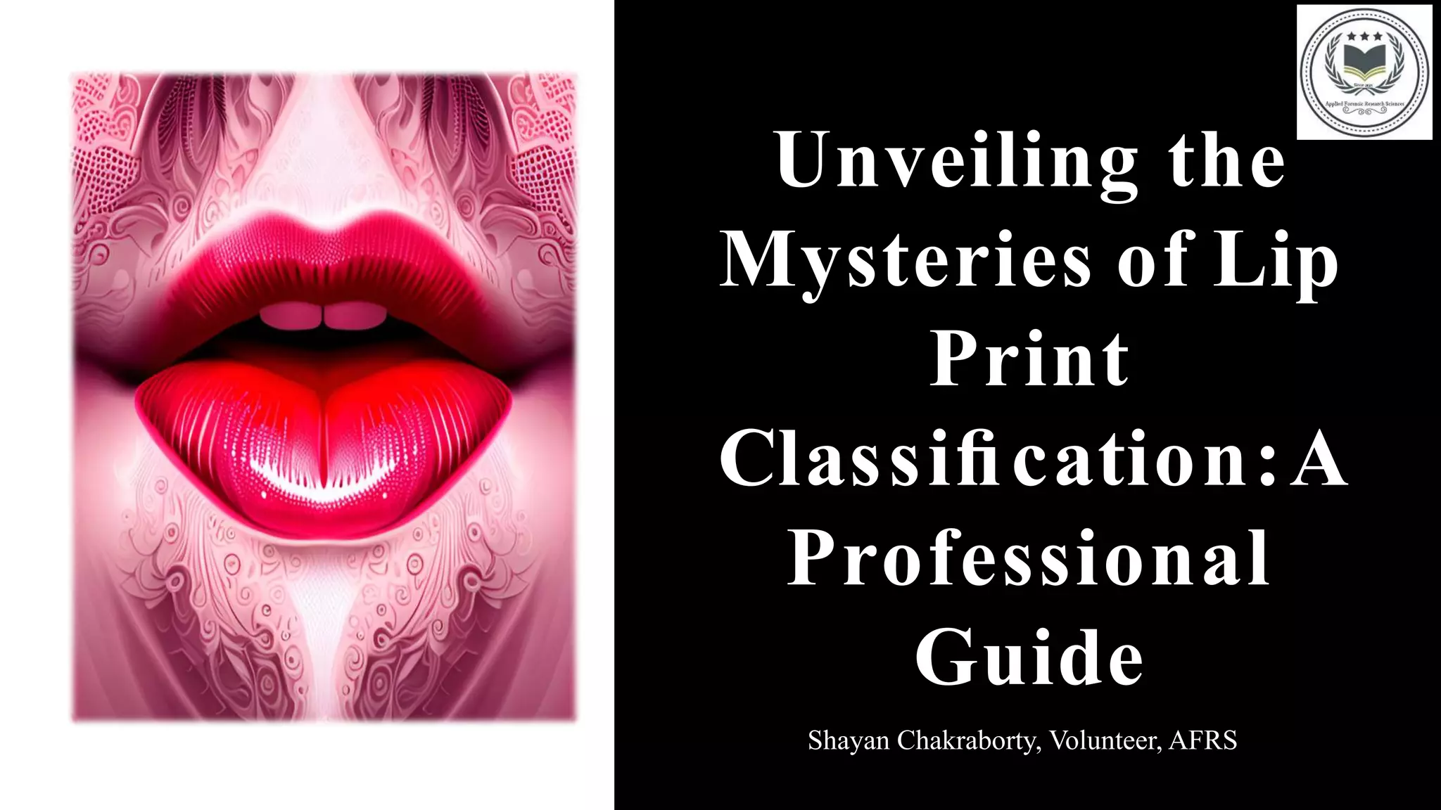 classification of lip prints | PPTX