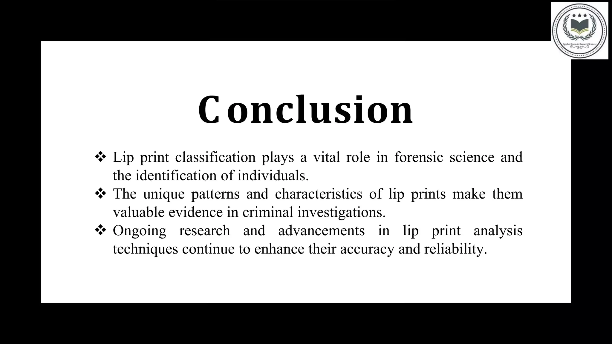 classification of lip prints | PPTX